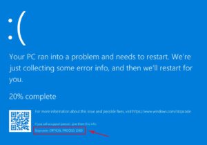 Stop Code di Windows 10 - possibili cause - Guida in Italiano
