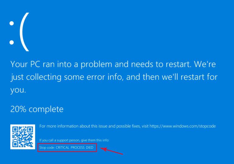 Stop Code di Windows 10 - possibili cause - Guida in Italiano